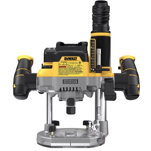 Dewalt DCW620H2-GB 18V XR Brushless 1/2" Plunge Router With 2x 5.0Ah ...