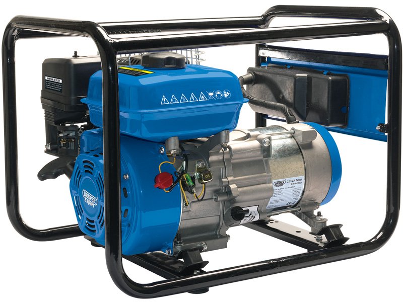 DRAPER Petrol Generator (2.2kVA/2.0kW), at D&M Tools