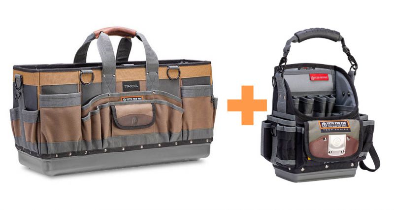 Veto Pro Pac TF-XXL + TP6B Compact Tool Pouch Worth £124.99, at D&M Tools