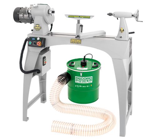 Record Power Coronet Regent Lathe with Cast Iron Stand and delivery + F ...