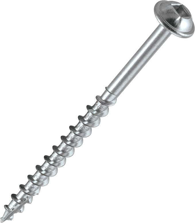 DEWALT Square Flange Self-Tapping Pocket Hole Screw Coarse Thread No ...