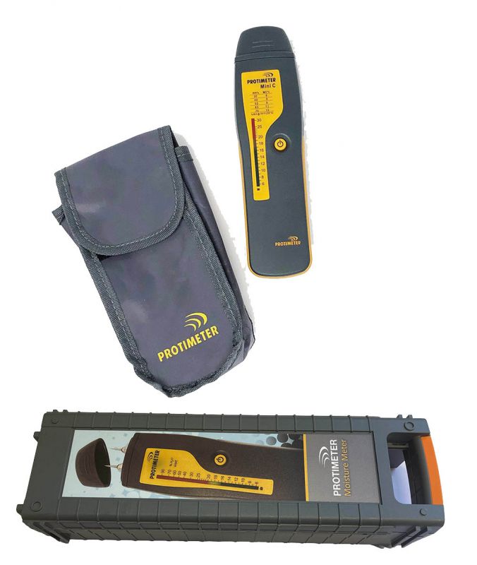 Protimeter BLD2001 Mini C Moisture Meter + FOC Hard Case, at D&M Tools