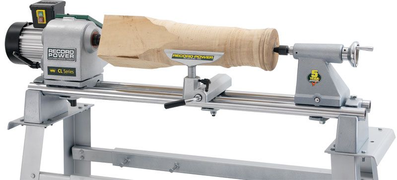 Record Power CL3 Swivel Head Lathe M33 2MT 24 Centre Stand Bowl Attachment Package at D M Tools