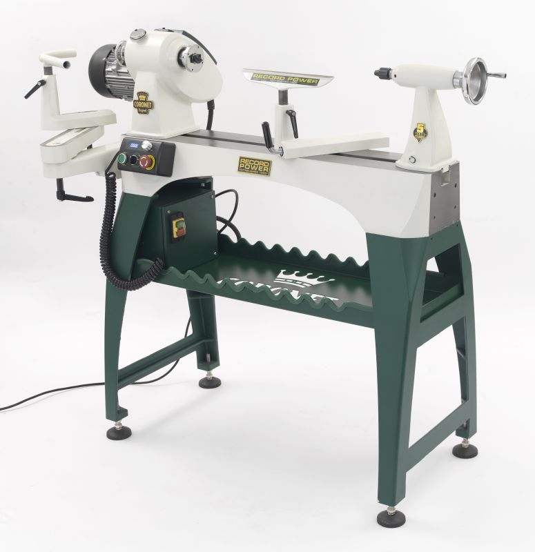 Record Power Coronet Regent Lathe with Cast Iron Stand And Delivery ...
