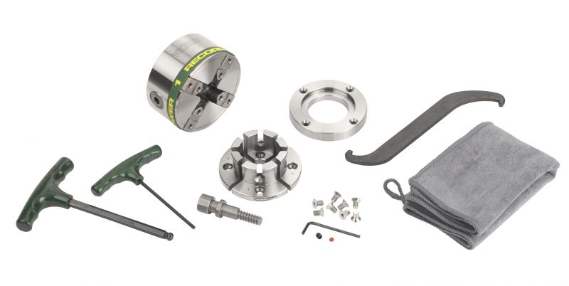 Record Power Victory Chuck - M33 DT Body, Modular 50mm Jaw, Faceplate ...