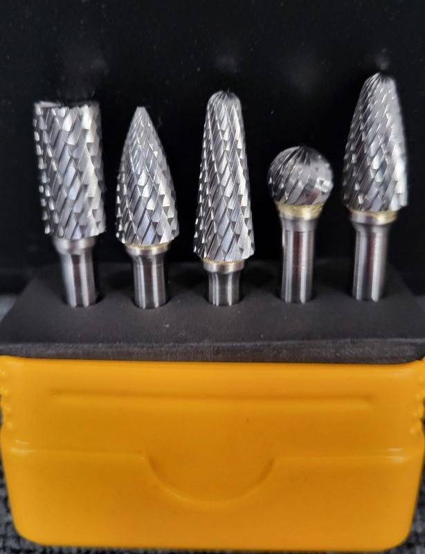 Rowland Hard Metal Carbide Burr Set, at D&M Tools